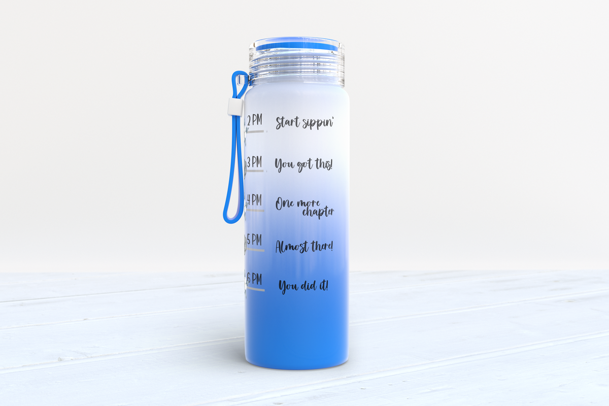 Water Tracking Water Bottles - Various Designs – Craft Delight